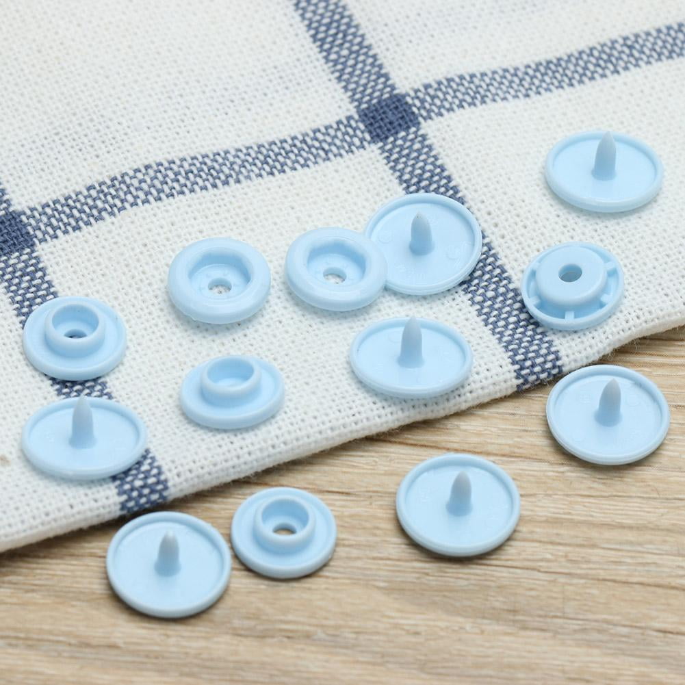 Botones De Ropa Cuadros Decorativos 50 botones de botón a presión para ...