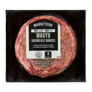 Great Value Beef Burgers, 80% Lean, 3 lbs, 12 Count, Frozen ...