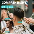 LQT Professional Hair Clippers for Men, Zero Gapped Hair Trimmer with ...