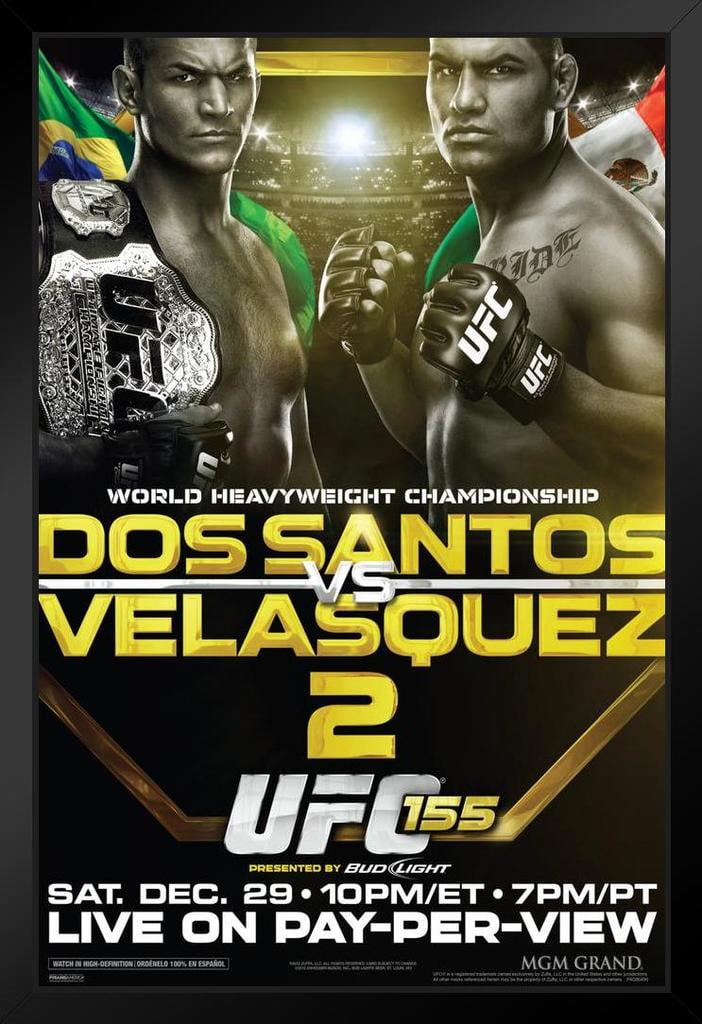 Cain Velasquez Vs Dos Santos 3 Poster