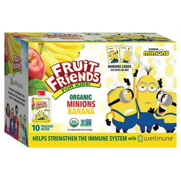 Minions Fruit Flavored Snacks, Treat Pouches, Value Pack, 22 ct ...