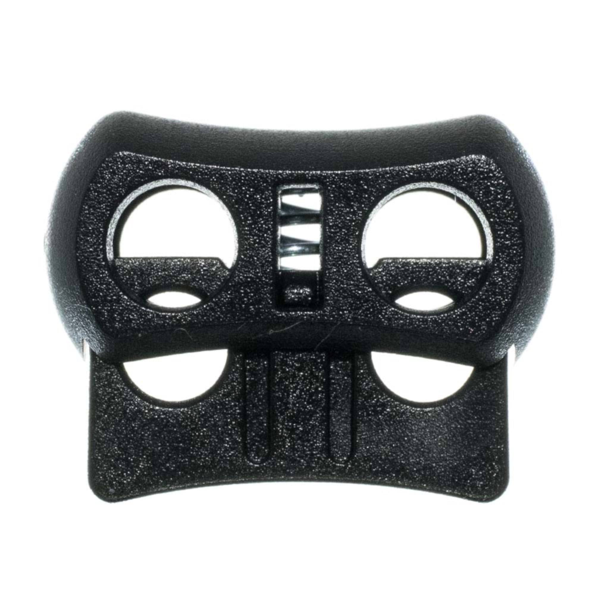 Plastic 5mm Dual Hole Cord Lock Spring Ends Stoppers - Black - 20 Pack ...