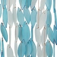 Free Shipping! Blue Handworks Wind Chimes Blue Waterfall Glass Wind ...