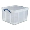 Really Useful Box¬Æ Large Size Locking Lid Clear Stackable Handle ...