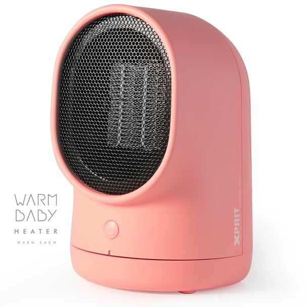 XPRIT Desktop Space Heater Cute Design Ceramic Heater w/Auto ...