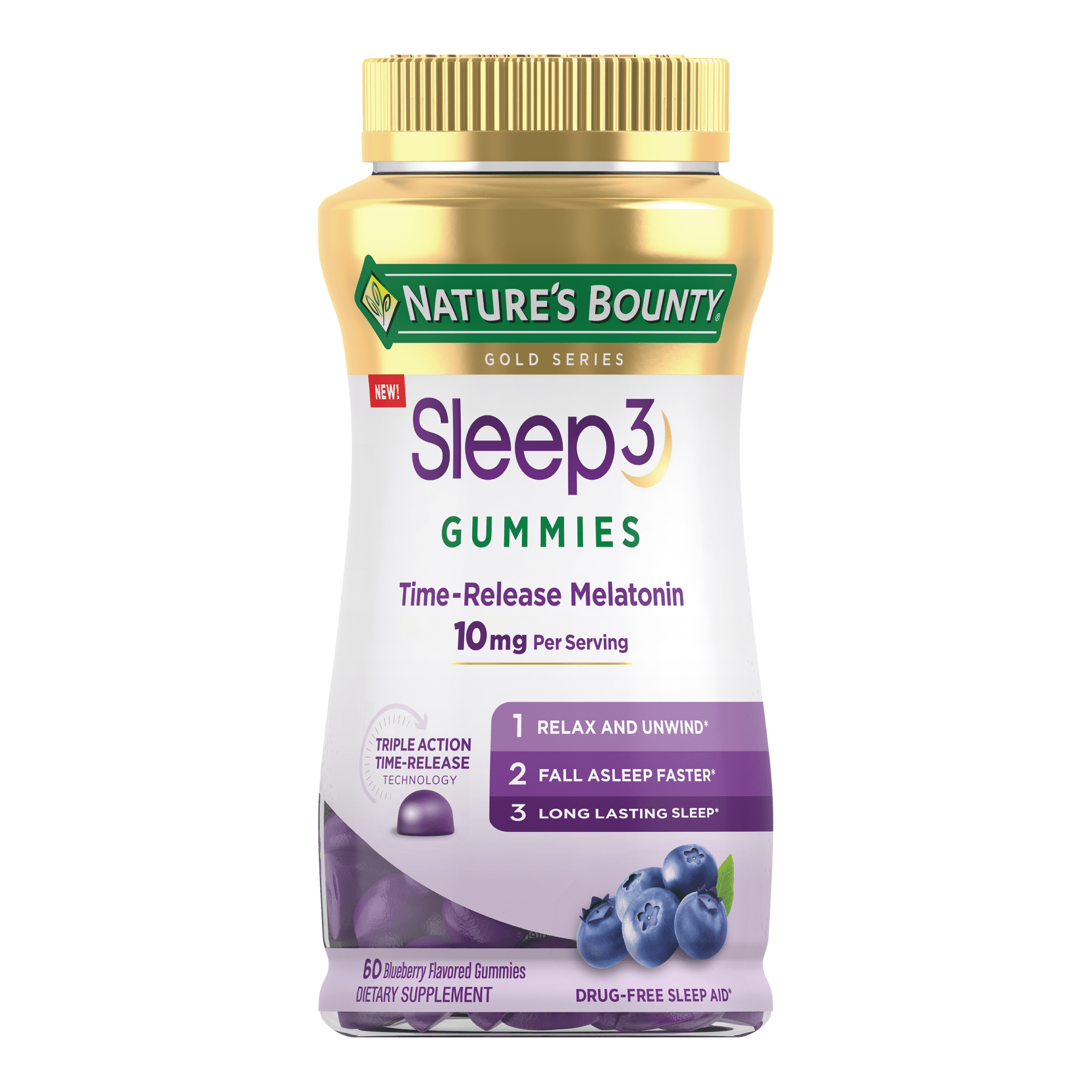 Nature’s Bounty® Sleep3 Gummies, 10mg Melatonin Gummies, Drug-Free ... Nature’s Bounty® Sleep3 Gummies, 10mg Melatonin Gummies, Drug-Free ...