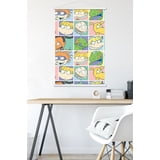 Nickelodeon Rugrats Grid Wall Poster with Wooden Magnetic Frame, 22.375 ...