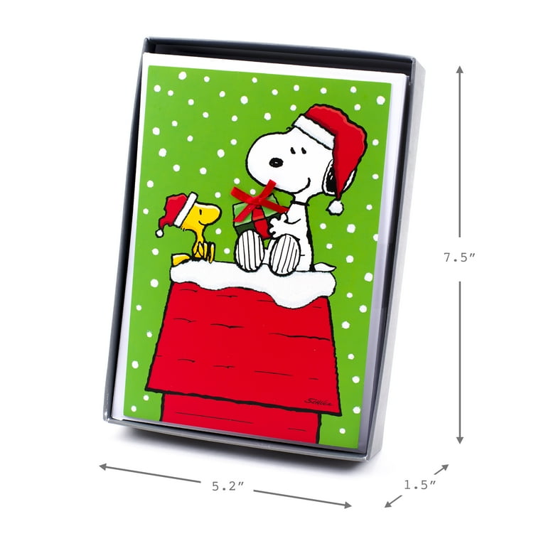 Snoopy Hallmark Christmas Invitations