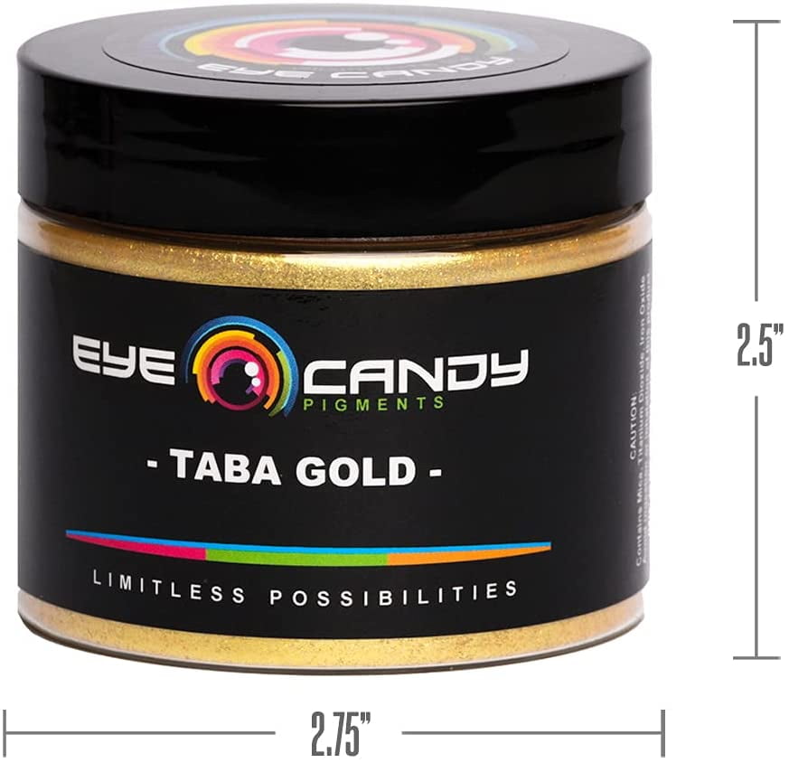 Eye Candy Mica Powder Pigment “Taba Gold” (50g) Multipurpose DIY Arts ...