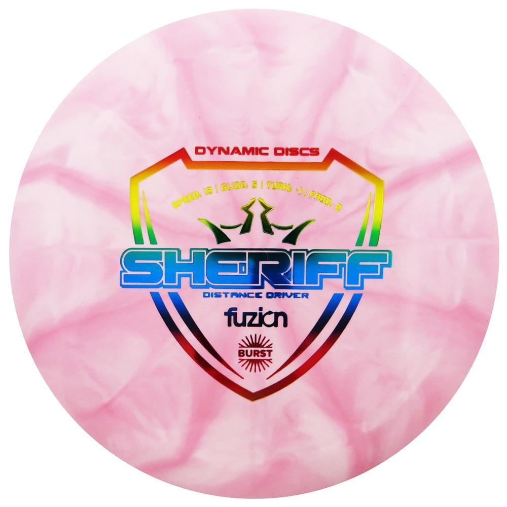Dynamic Discs Fuzion Burst Sheriff Distance Driver Golf Disc - Walmart.com