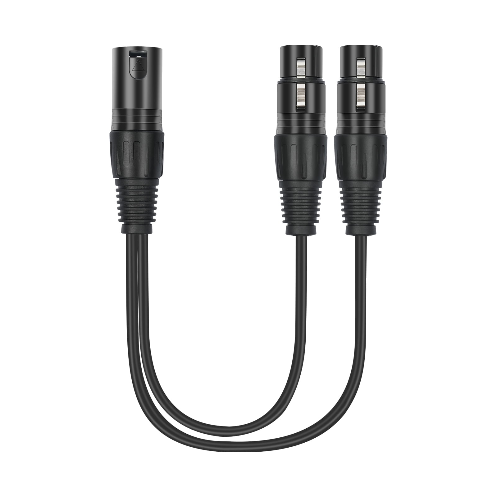 Cables Audio para Micrófono Adaptador Cable Conexión XLR Divisor en Y 5 ...