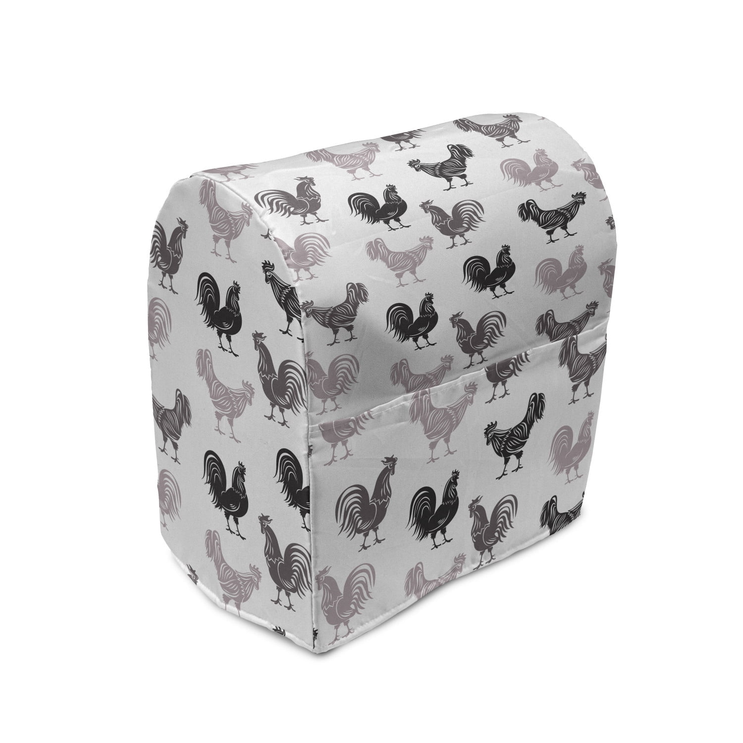 Rooster Stand Mixer Cover, Rhythmic Cockerel Chicken Poultry Farm ...