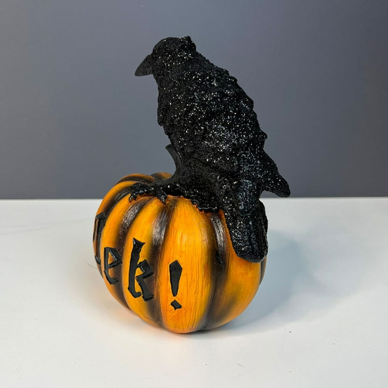 Crow Pumpkin Carving