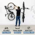 Swivel Bike Rack for Garage, Wall Mount Vertical Bike Rack, Garage Bike ...