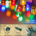PYYAN-60 LED Mini Christmas Lights, Multi Color, Professional Grade for ...