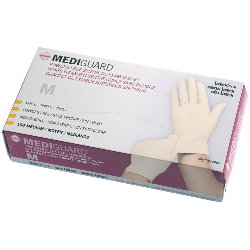 MediGuard Synthetic Exam Gloves - MSV602 - Walmart.com - Walmart.com
