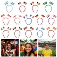 4PCS Colorful Headwear Featuring International Flags For Sports Event ...