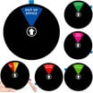 MODANU Privacy Status Spinner, 6 Options Office Door Sign, 15cm Black ...