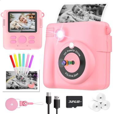 Sharper Image Instant Camera Pink - Walmart.com