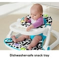 Fisher-Price Kick & Play Sit-Me-Up Seat Portable Baby Chair with Piano ...