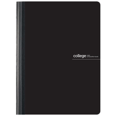 BAZIC Composition Book Black Marble College Ruled 100 Sheet Notebook, 1 ...
