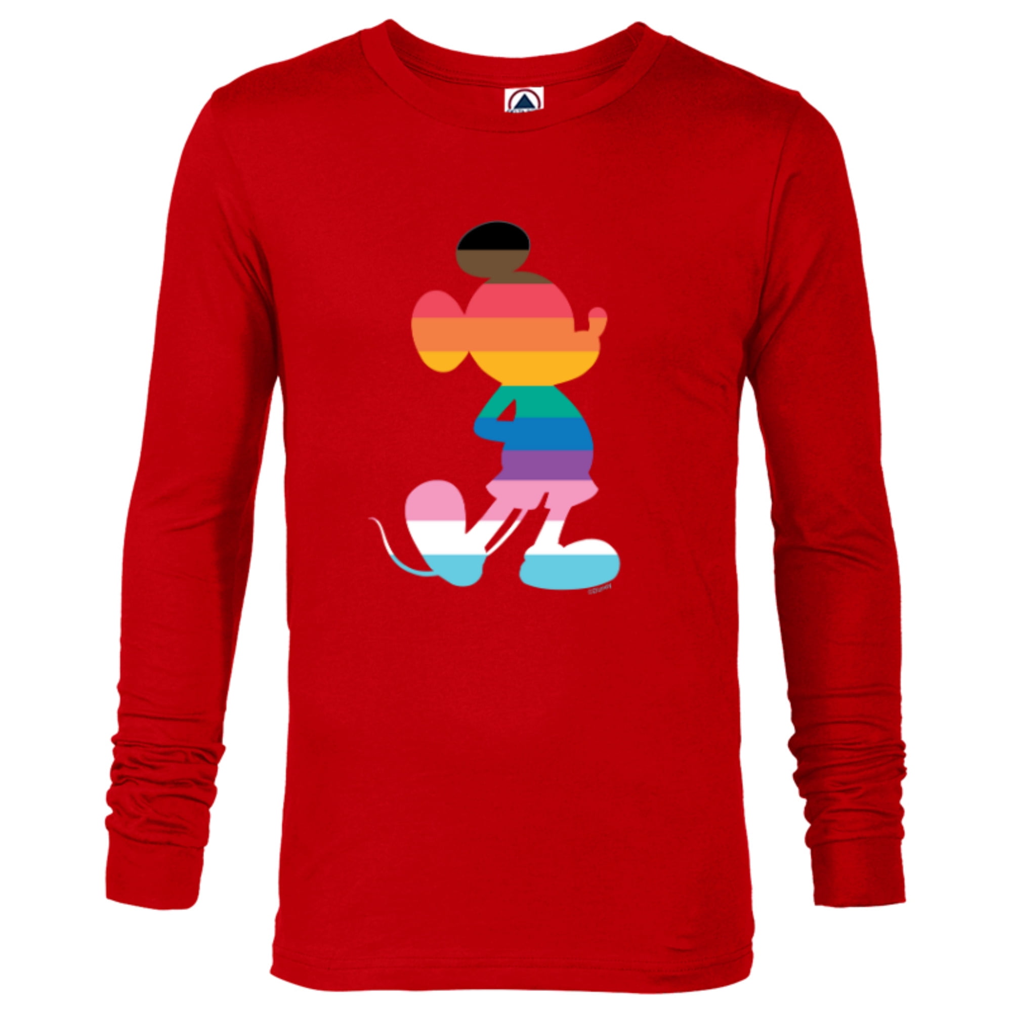 Disney Mickey Mouse Pride Inclusive Pose Rainbow Icon Fill - Long ...
