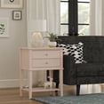 Desert Fields Eclectic Boho Accent Table with 2 Drawers, Pink - Walmart.com