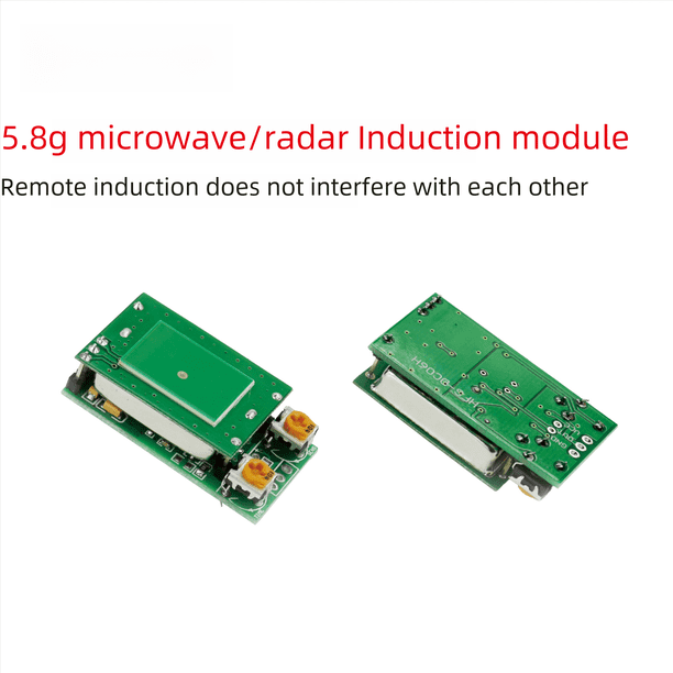 Módulo de conmutación de inducción de microondas/radar de 5,8 GHz que ...