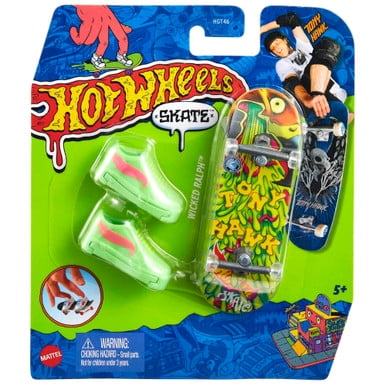 Wicked Ralph (Treasure Hunt) Hot Wheels Skate Fingerboard and Shoes ...