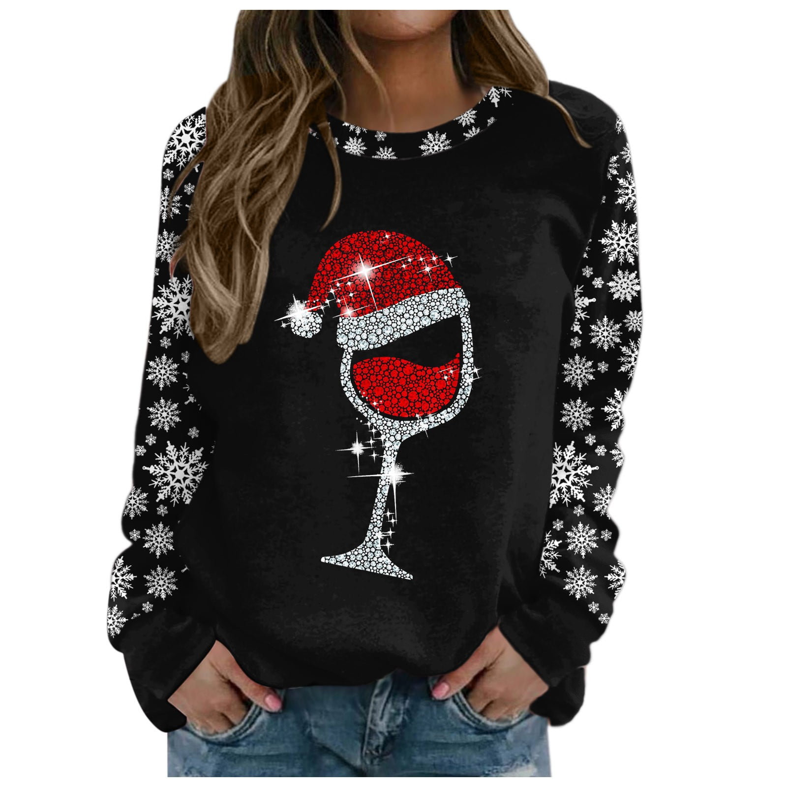 Click here for Wangmeiwg Womens Fashion Pullover Sweater Tops Mer... prices