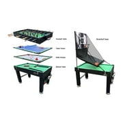 Triumph 72" 4 in 1 Multi-Game Swivel Table with Air-Powered Hockey ...