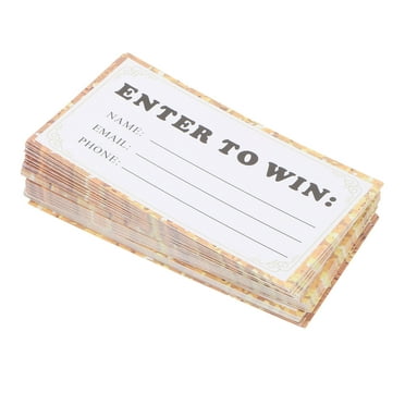 Indiana Ticket Company Raffle Tickets - (4 Rolls of 2000 Double Tickets ...