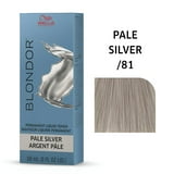 Wella Professionals Blondor Toner, Pale Silver 81, Demi Permanent, 2oz ...