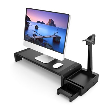 DAC, DTA02153, Stax Ergonomic Height Adjustable Corner Monitor Stand ...