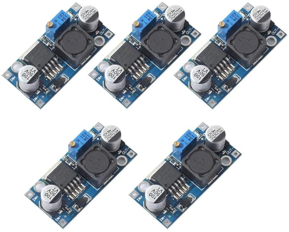 5Pack LM2596 LM2596S DC-DC Step Down Variable Volt Regulator Input 3.0 ...