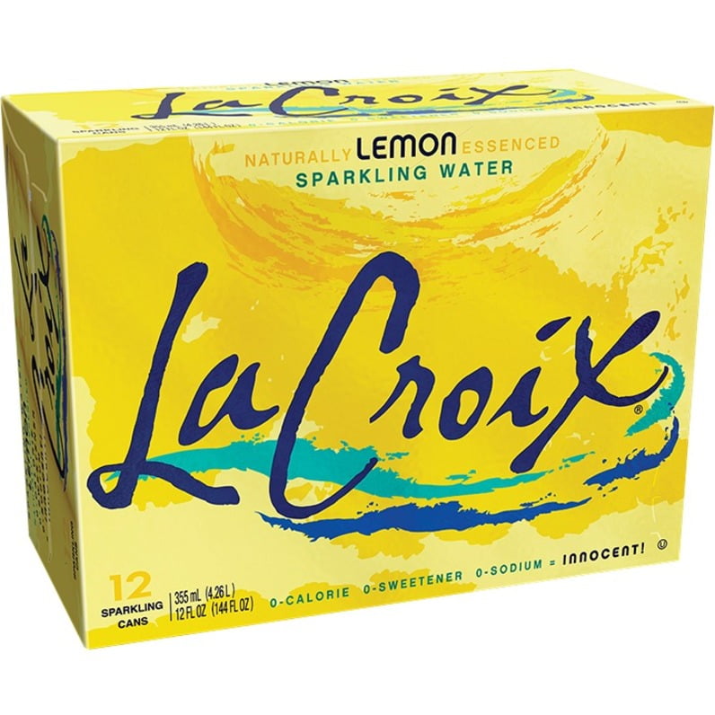 LaCroix Sparkling Water, Lemon 12 Pack - 12 Oz - Walmart.com