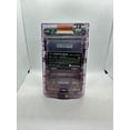 Nintendo GameBoy Color Clear Purple Console GBC Tested 100% OEM ...