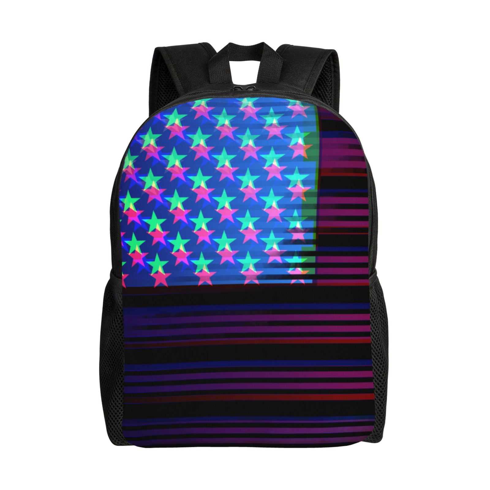 ZNDUO Travel Backpack, American flag Pattern Backpack for School, 16 ...