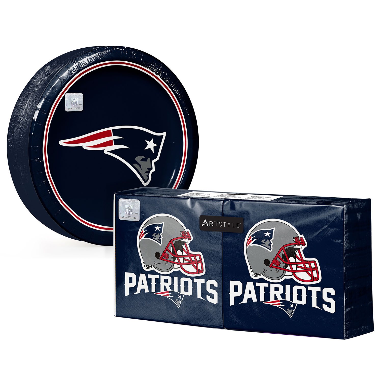 NFL Paper Plates & Napkins Kit, 285 ct., Choose Team - Samsclub.com