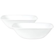 Sets of 2 Stoneware Soup & Side Bowls - Set of 2 Soup & Side Bowls Red ...