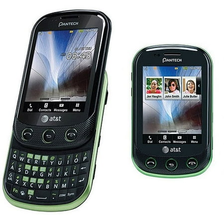 Pantech Pursuit 2 P6010 Slider Cell Phone (Unlocked), Green - Walmart.com