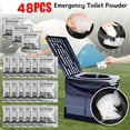 48Pcs Outdoor Camping Toilet Urine Solidification Deodorizer Car ...