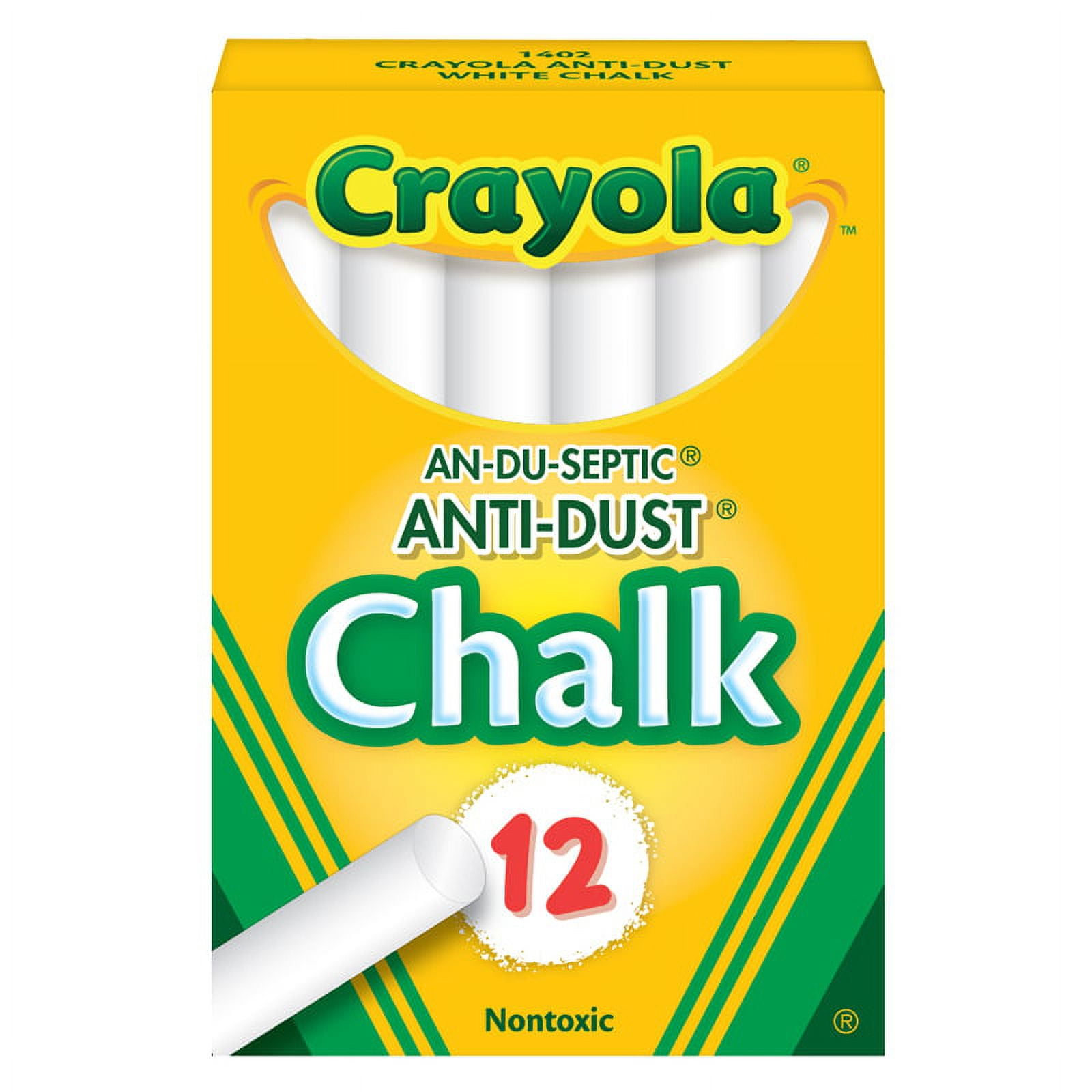 Click here for Crayola Anti-Dust Chalkboard Chalk  White  12 Coun... prices