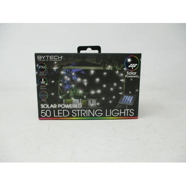 Solar Powered 200 LED Curtain String Lights, 8 Lighting Modes, 9.8 ft ...