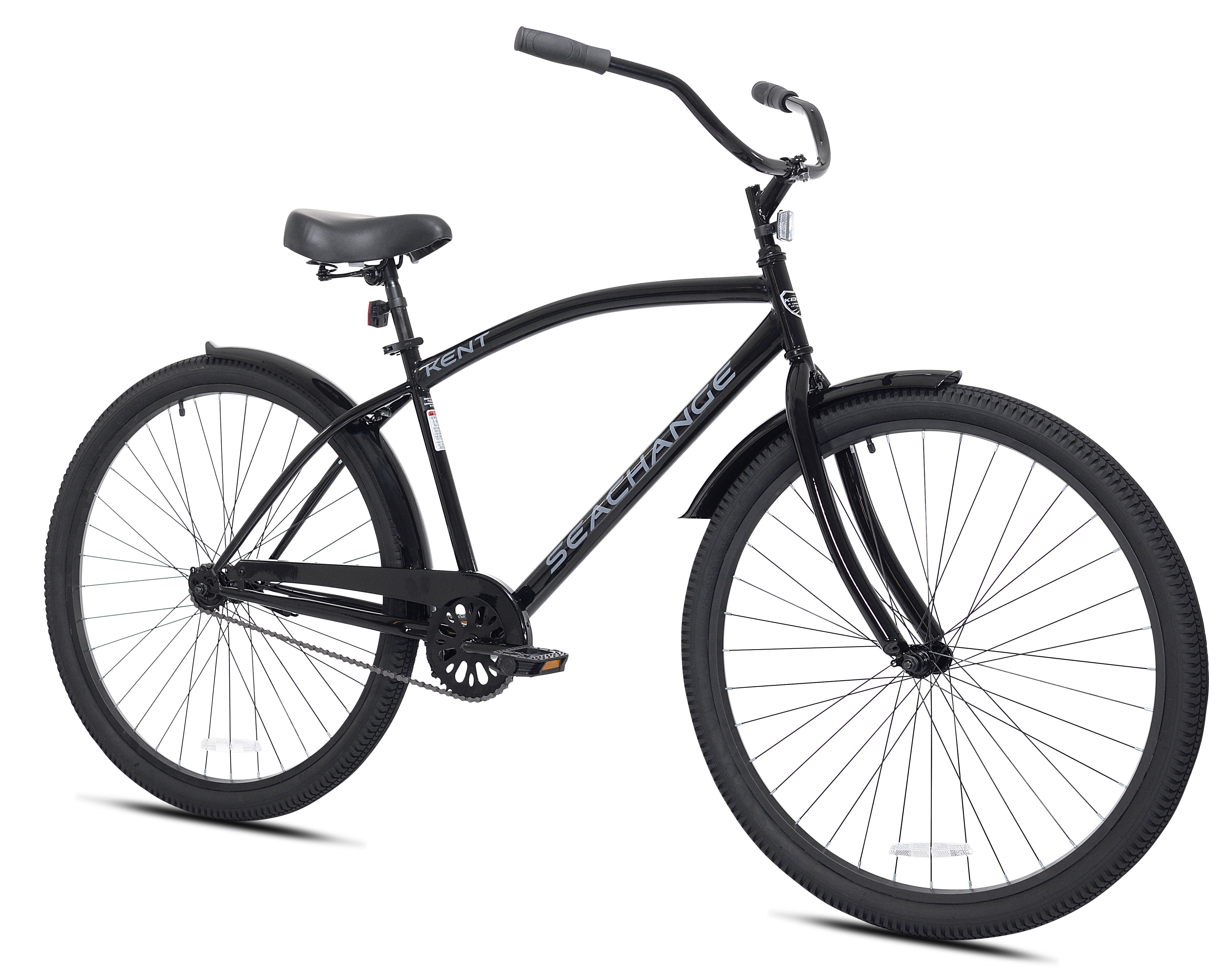 Buy Kent Bicycle 29 Men's Seachange Beach Cruiser Bicycle, Black Online ...