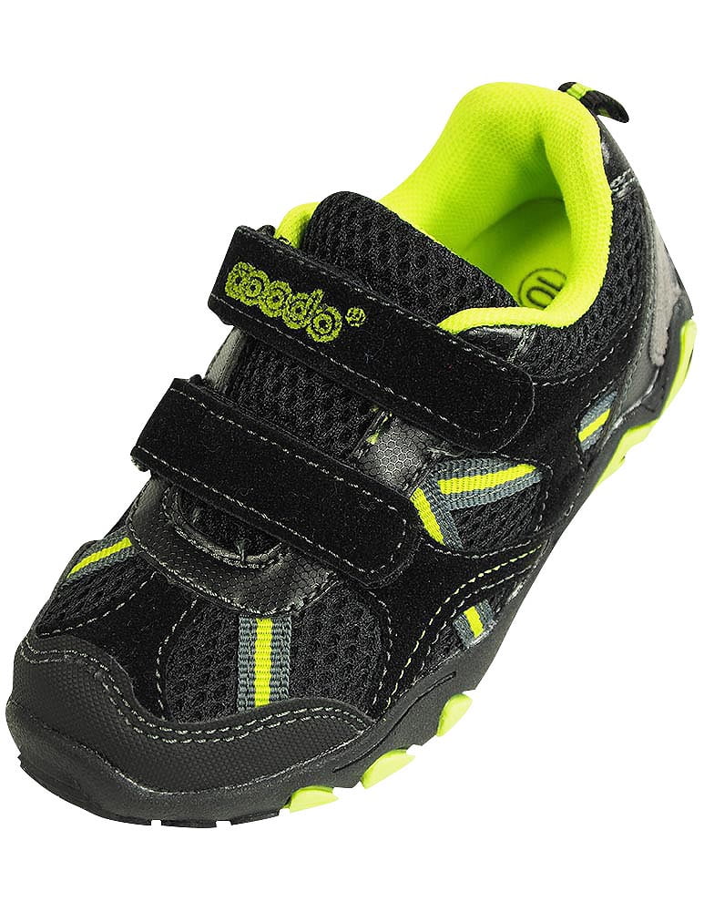 Coodo - Boys Lightweight Athletic Running Sneaker with Velco Strap - 12 ...