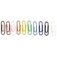 JAM Paper Standard Paper Clips, Assorted Colors, Small 1 inch, 25/Pack ...