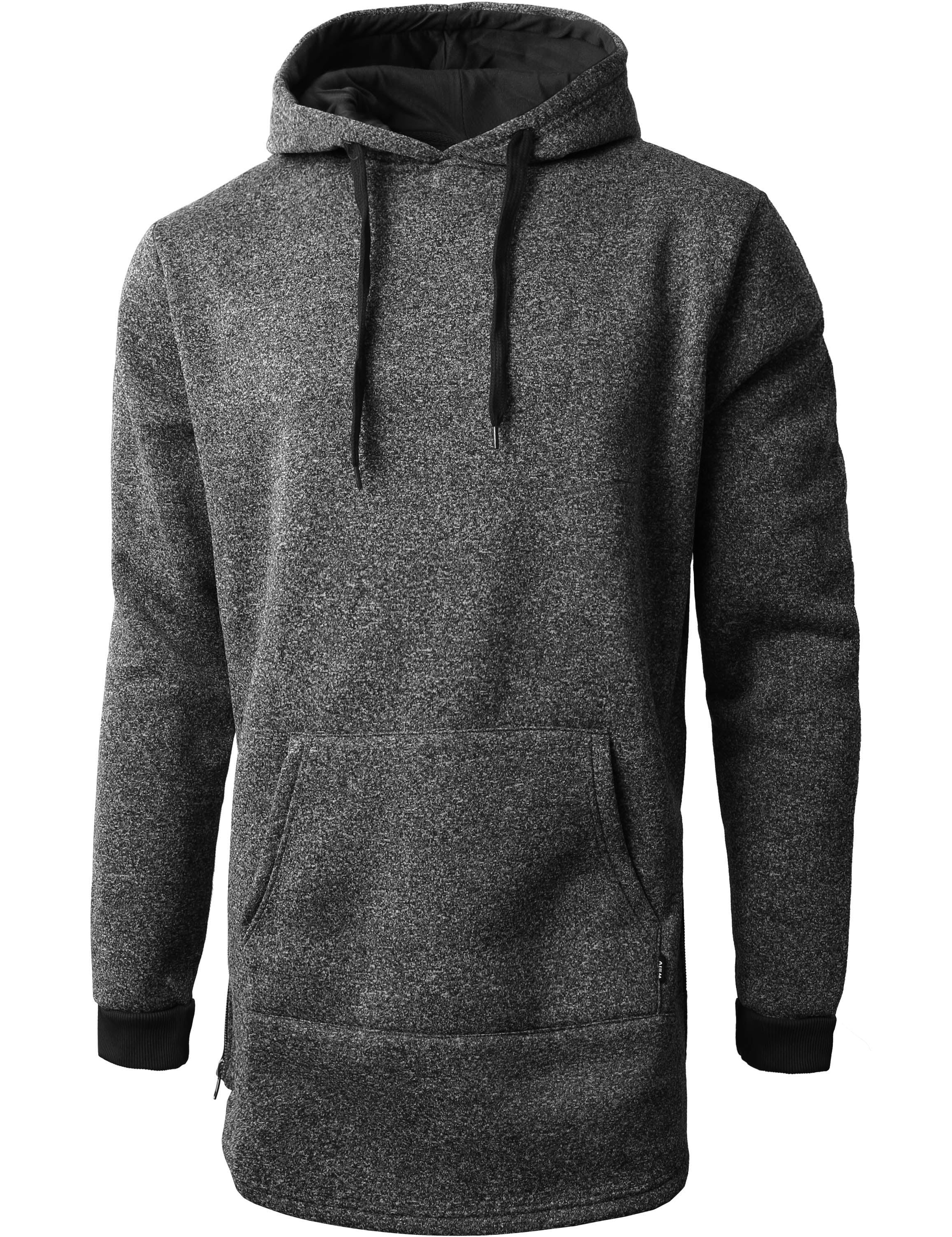 Ma Croix - Ma Croix Mens Lightweight Marled Pullover Hoodie Texture ...