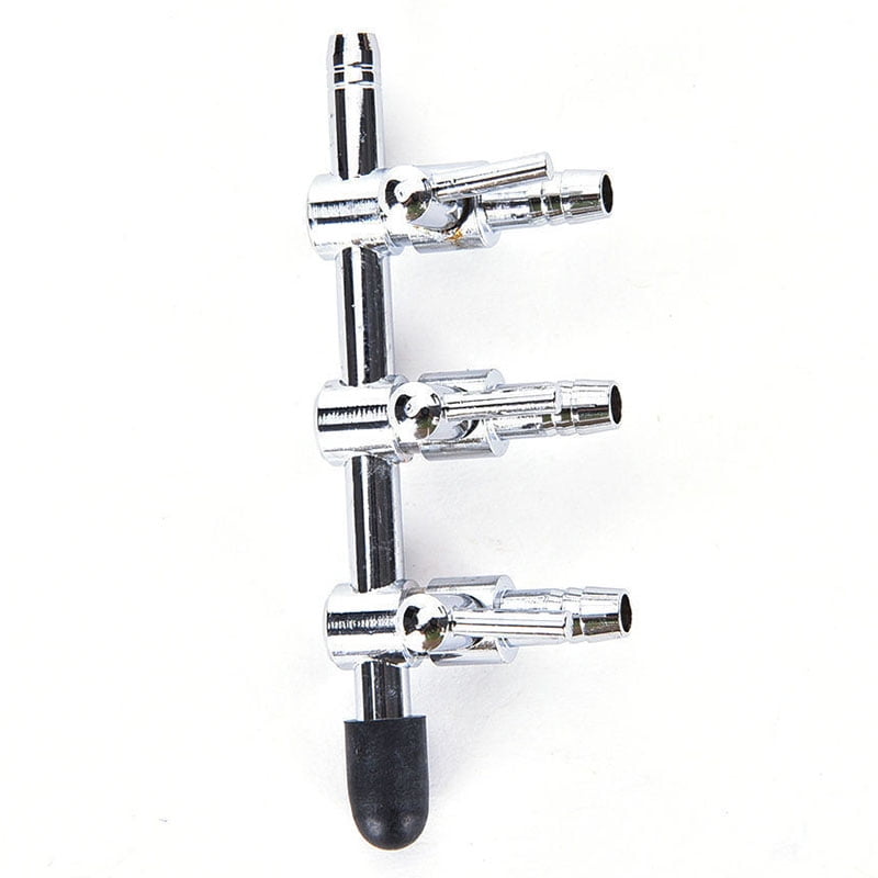 Stainless Steel Aquarium Gang Valve 1/2/3/4/5 Ways Air Flow Splitter ...