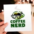 3drose, Image of Words Coffee Nerd with Green Cup and Glasses, 6 ...